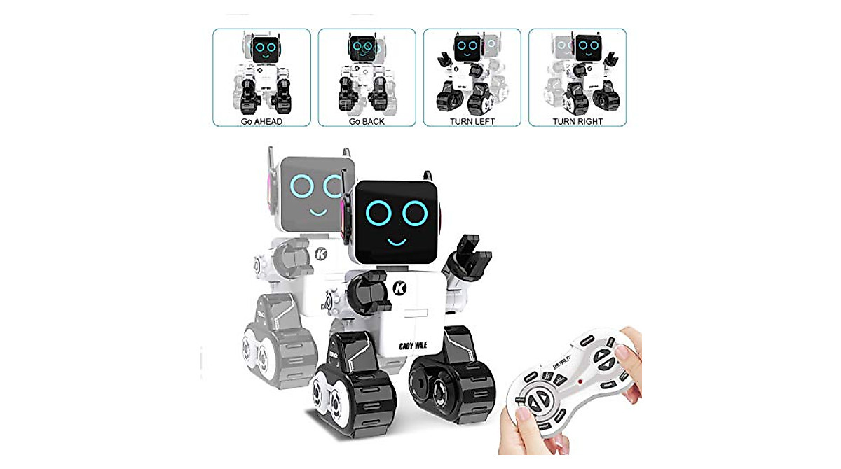 Kids Interactive Robot with Piggy Bank & Dancing | Educational Robot Toy