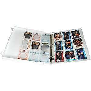 UniKeep WWE WrestleMania Themed Collectible Card Storage Binder - Comes With 20 Card Pages (Tartan)