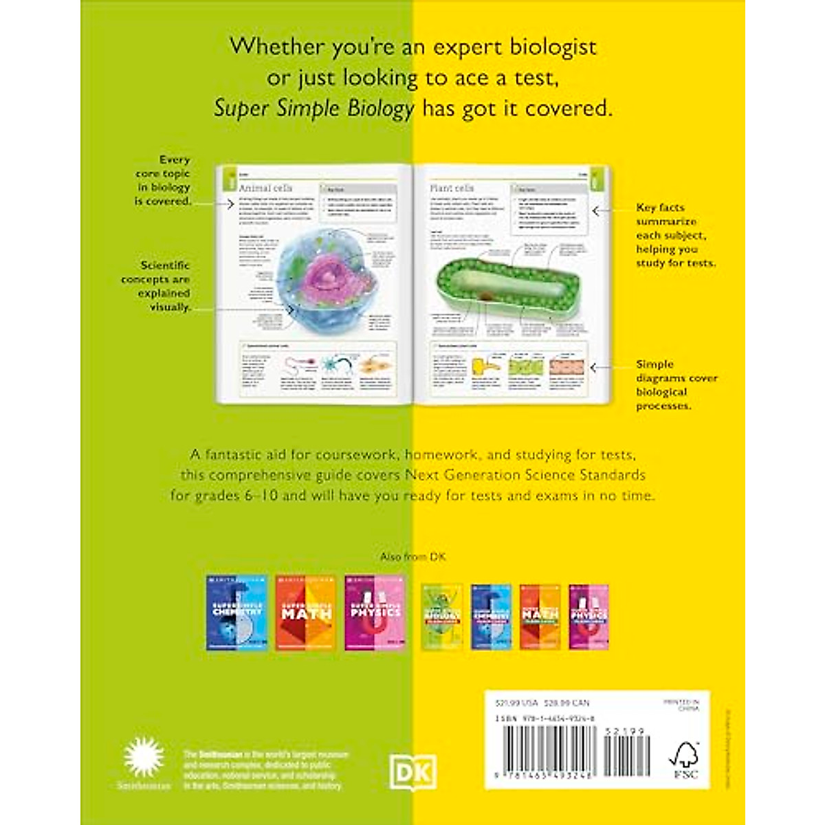 Super Simple Biology: The Ultimate Bitesize Study Guide (DK Super Simple)