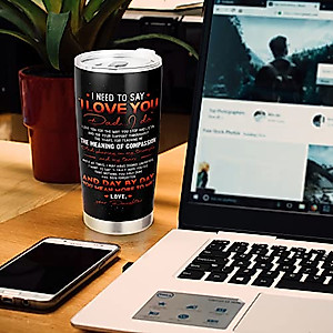 Gifts for Dad from Daughter - Dad Gifts from Daughter - Fathers Day, Birthday Gifts for Dad, Dad Birthday Gift - Gift for Dad, Presents for Dad - Father Gifts Ideas - 20 Oz To My Dad Tumbler