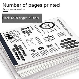 PB210 Black Toner Cartridge | 1-Pack PB-210 Replacement for Pantum M6552NW M6602NW M6550NW M6600NW P2500W P2502W Printer Toner