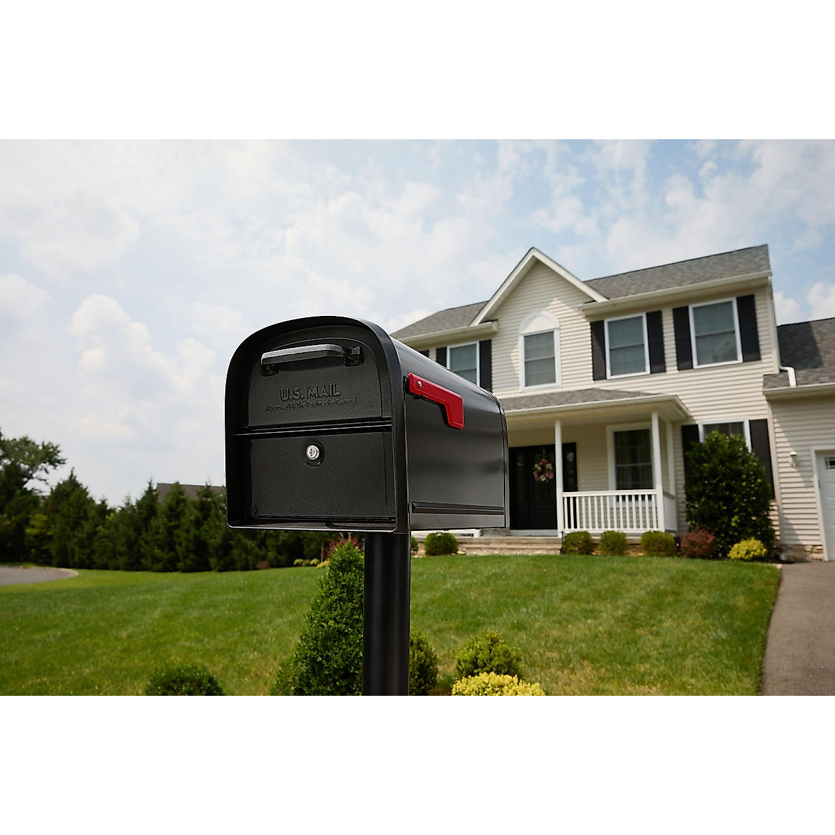 Architectural Mailboxes 6300P-10 Locking Parcel Mailbox, X-Large, Pewter