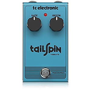 TC Electronic TAILSPIN VIBRATO Classic True Pitch Vibrato with All-Analog Bucket-Brigade Design