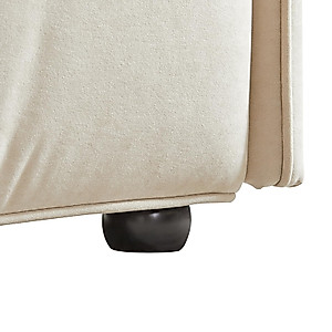 gefayluo Sofa Couch Loveseat, 75.6" Mid Century Modern Couch,Deep Seat Sofa Tufted Upholstered, Couches Furniture for Living Room/Bedroom/Apartment Office, Easy Assembly