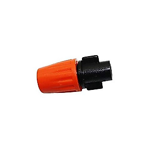 Greenhouse Micro Drip Irrigation 6 Atomizing Spray Nozzles, Spray Cooling Humidifier Nozzle Orange Sprayer Garden Irrigation System Gardening Accessories (Color : Orange)