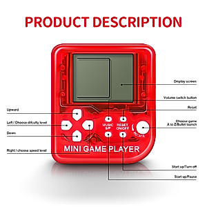 12Pcs Video Game Party Favors for Kids, Arcade Video Game Keychain Video Game Party Supplies