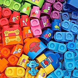 LeapFrog LeapBuilders Blue's Clues and You! 81-Piece Jumbo Blocks Box