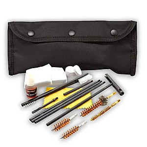 Kleenbore Gun Care KleenBore Black Pouch - All Caliber Handgun/Rifle Field Cleaning Kit