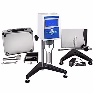 VTSYIQI Viscosity Meter Rotary Viscometer Automatic Viscometer with 1~100000mPa.s Accuracy ±1% Automatically selecting Proper Rotor and Speed