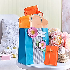 120 Sheet Assorted Orange Thanksgiving Tissue Paper Bulk, 15 x 20 Inch Fall Paper Gift Wrap Tissue Paper Autumn Art Paper Crafts for Harvest Fall Thanksgiving DIY Craft Gift Bags Decorations