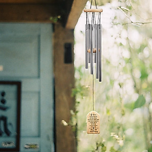 5 Years Anniversary Wind Chime, Happy 5th Anniversary Gift, 5 Years of Marriage, Wood Wedding Anniversary Keepsake for Couples Husband Wife, Valentines Day Gifts for Him Her, 5 Years Down