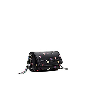 Desigual Accessories PU Across Body Bag, Black