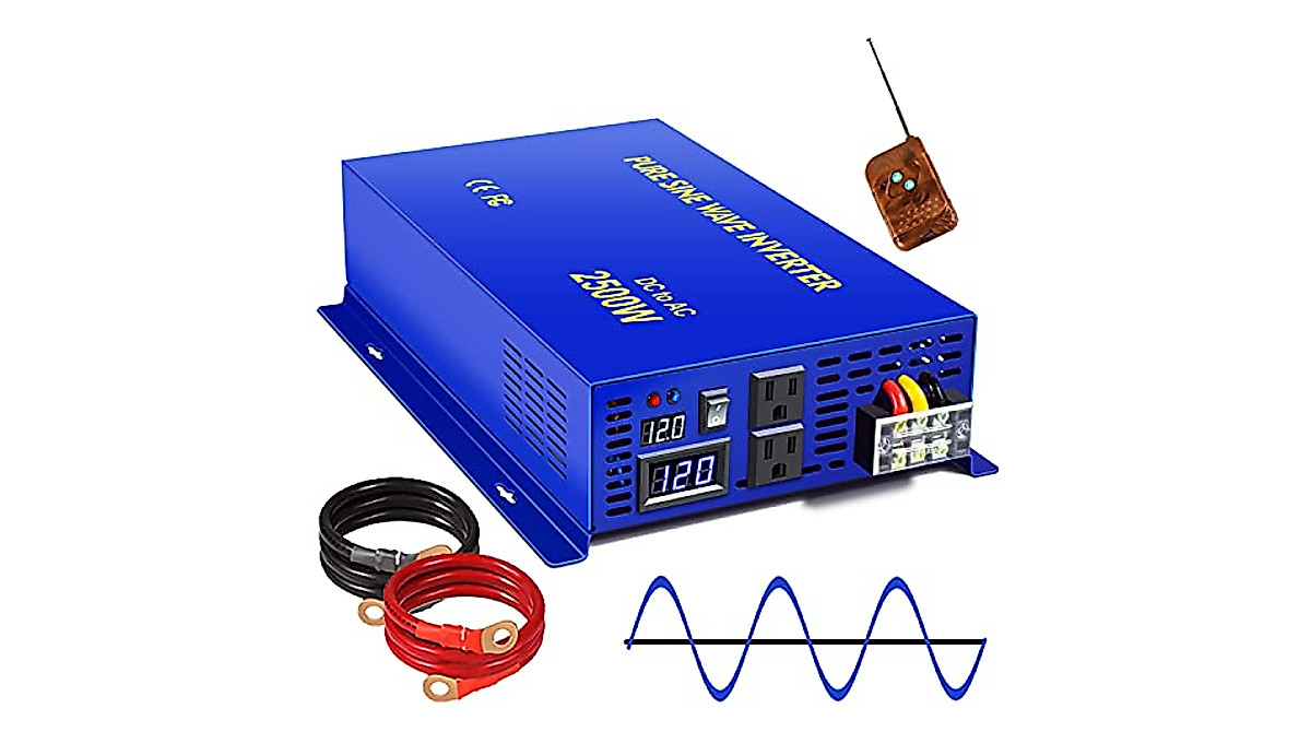 XYZ INVT 2500W Pure Sine Wave Inverter - Reliable Power