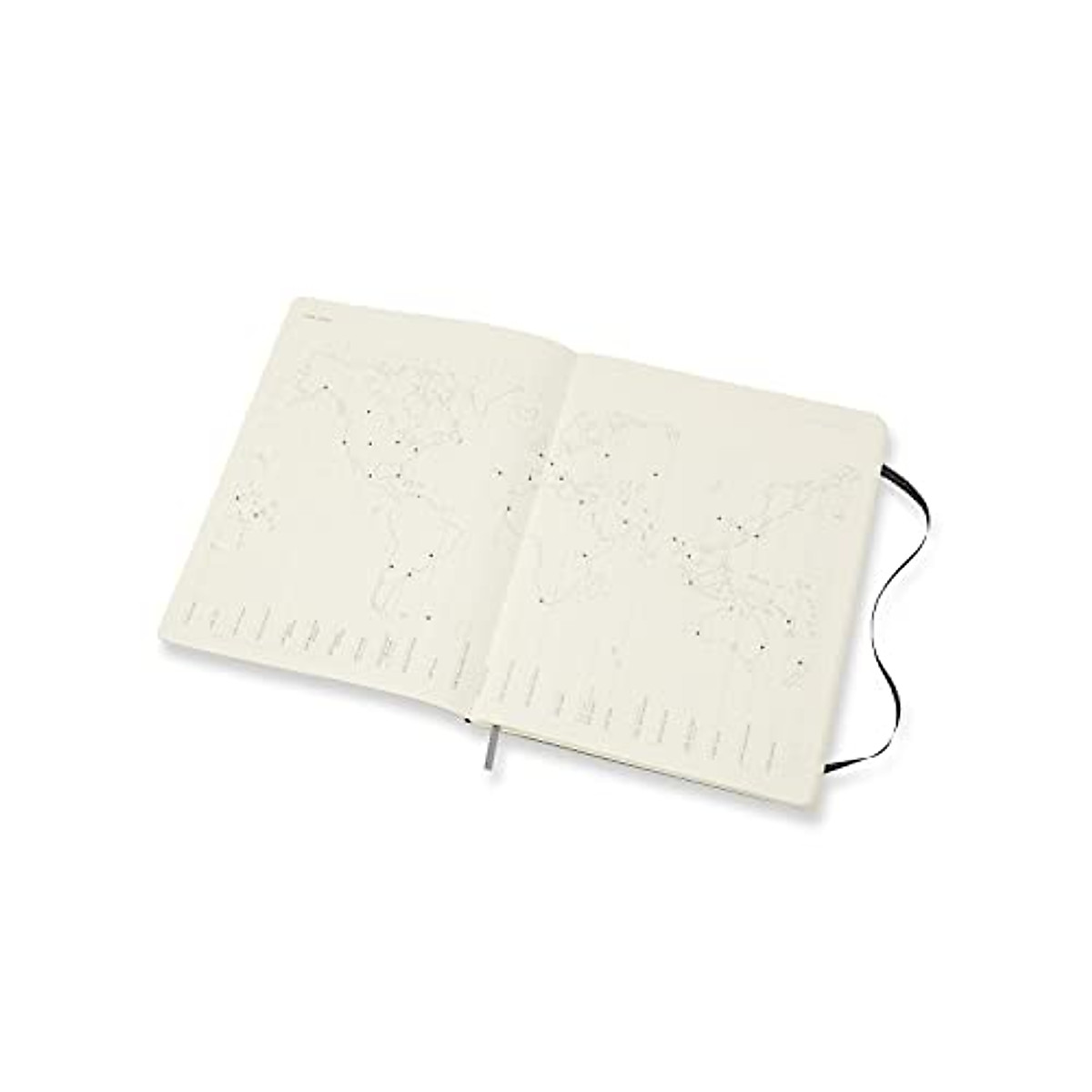 Moleskine Classic 18 Month 2021-2022 Weekly Planner, Soft Cover, XL (7.5" x 9.75"), Black