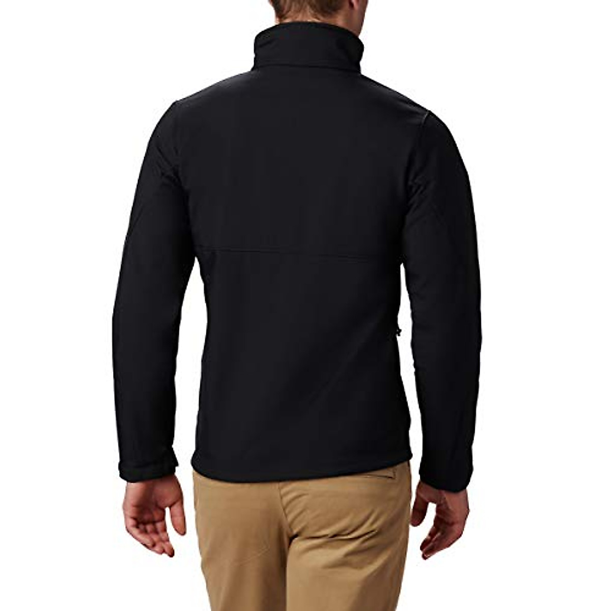 Columbia Men's Ascender Softshell Front-Zip Jacket, Black, Large