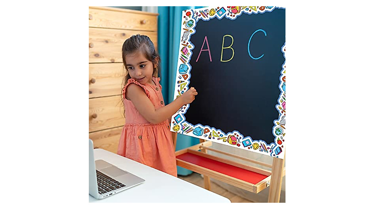 Colorful 66 Feet Back to School Bulletin Board Borders