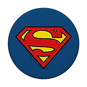 Superman Classic S Shield Logo PopSockets Standard PopGrip