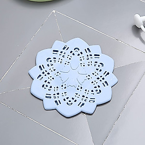 Small Sink Plunger Star Bathroom Drain Hair Catcher Bath Stopper Plug Sink Strainer Filter Shower Kitchen Sink Pads