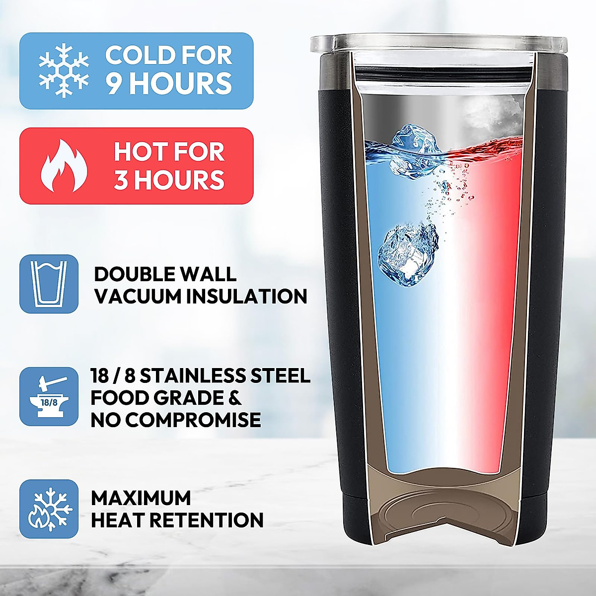 Pastor Appreciation Gifts for Men Women - Christian Unique Gifts for Pastors Birthday, Retirement, Ordination, Christmas - 20oz Insulated Tumbler