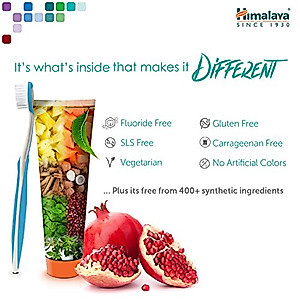 Himalaya Botanique Complete Care Whitening Toothpaste, Simply Mint, for a Clean Mouth, Whiter Teeth and Fresh Breath, 5.29 oz, 4 Pack