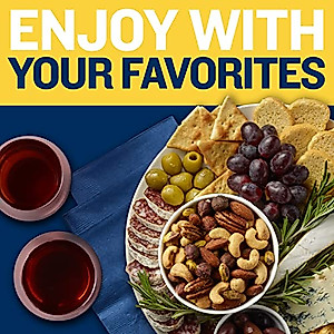 PLANTERS Deluxe Lightly Salted Mixed Nuts, Party Snacks, Plant-Based Protein 15.25oz (1 Canister)