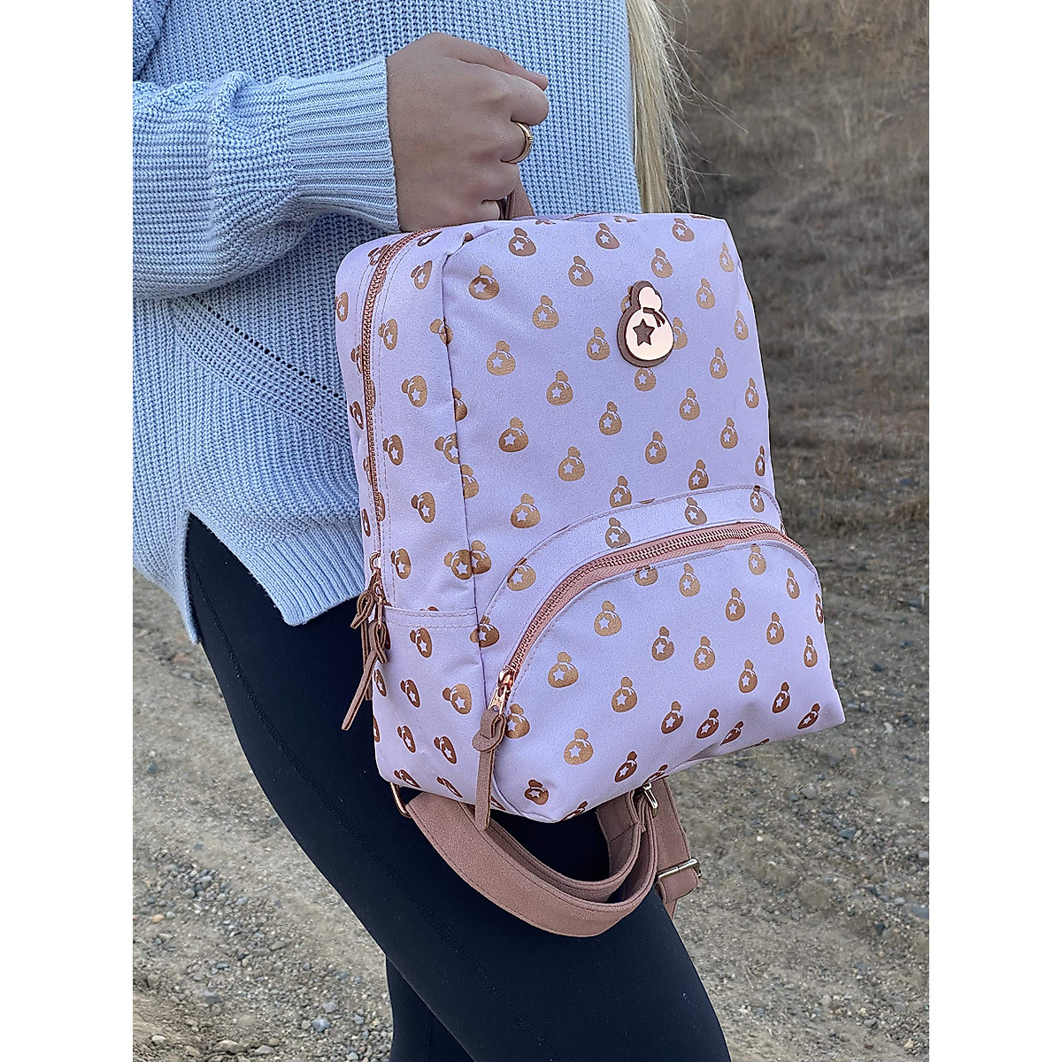 Controller Gear Special Edition Animal Crossing: New Horizons Switch Mini Backpack - Rose Gold Island - Nintendo Switch