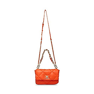 Steve Madden TRIXIES Quilted Crossbody, Orange