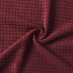 TEHAUX Narrow Arm Rest Covers Sofa Covers Armrest Covers, Sofa Armrest Cover Elastic Chair Arm Protectors Simple Sofa Armchair Slipcovers for Home Office 2pcs Recliner Chair