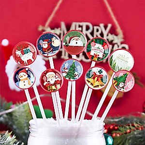 100pcs Small Cake Pop Bags with 100pcs Paper Lollipop Sticks and 110pcs Gold Twist Ties, Clear Cellophane Treat Wrappers and Sucker Sticks Kit