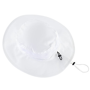 Connectyle Women's UPF 50+ Safari Sun Hat Breathable UV Protection Fishing Hat (White)