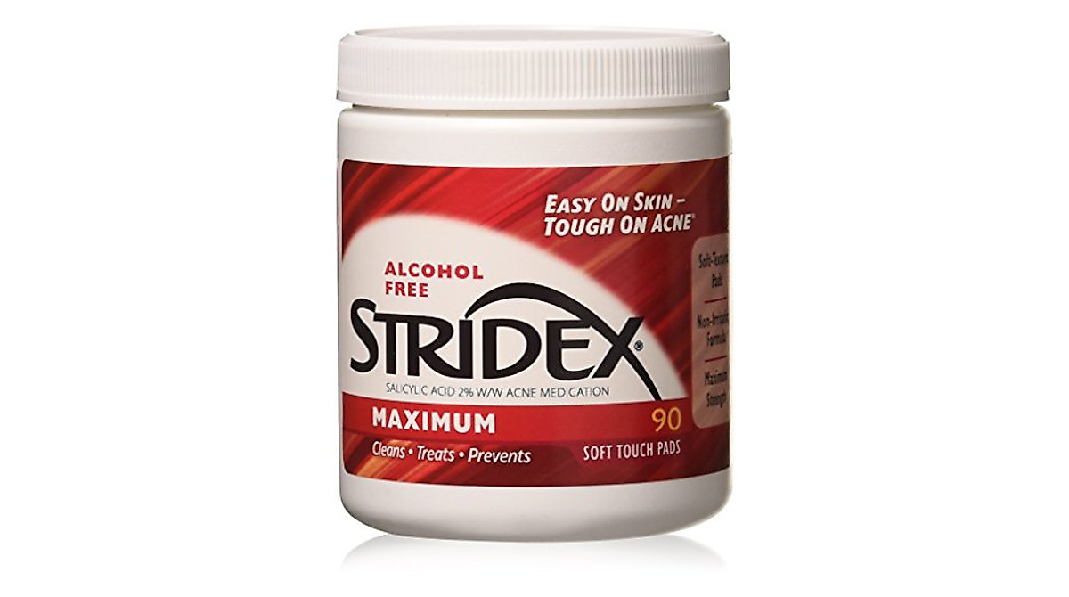 Stridex Acne Control Pads - Maximum Formula, Alcohol Free