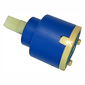 35mm Flat Basement Ceramic Faucet Cartridge, Replacement Part for Kitchen Faucet, Bathroom Faucet and Basin Faucet, RULIA RB2027