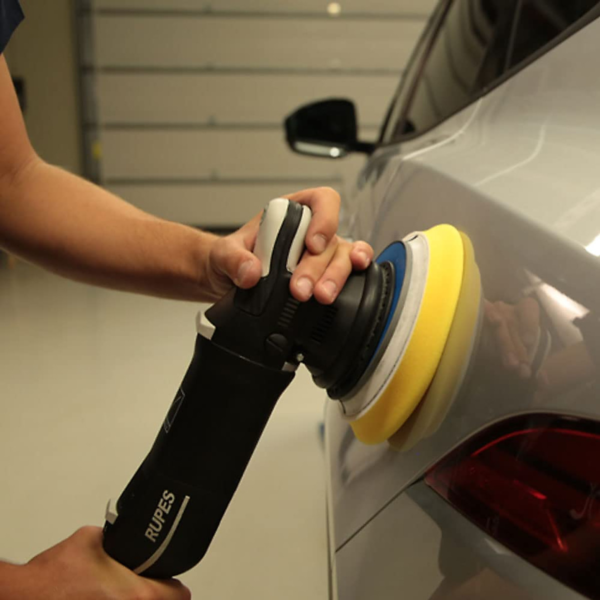 RUPES LHR21 Mark III Buffer Polisher for Car Detailing, Orbital Cleaner, Car Cleaning Tool for Wash, Brush & Foam, Car Essential Accessory with Variable Speed (Single Tool)