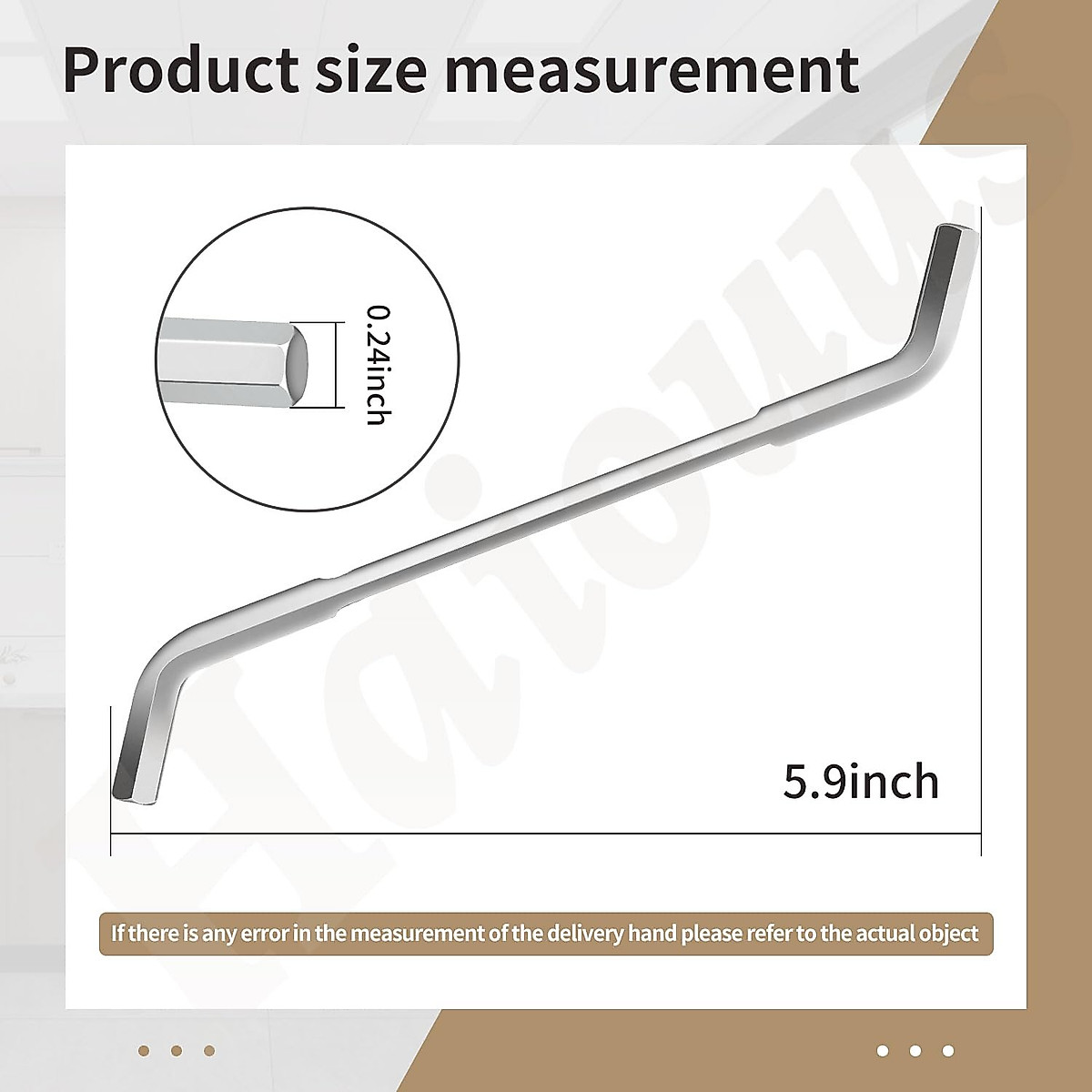 Garbage Disposal Wrench/Garbage Disposal Key Wrench, WRN-00 Jam-Buster Wrench, Compatible With InSinkErator, for Food Garbage Disposal, Garbage Disposal Allen Wrench Tool Garbage Disposal Repair