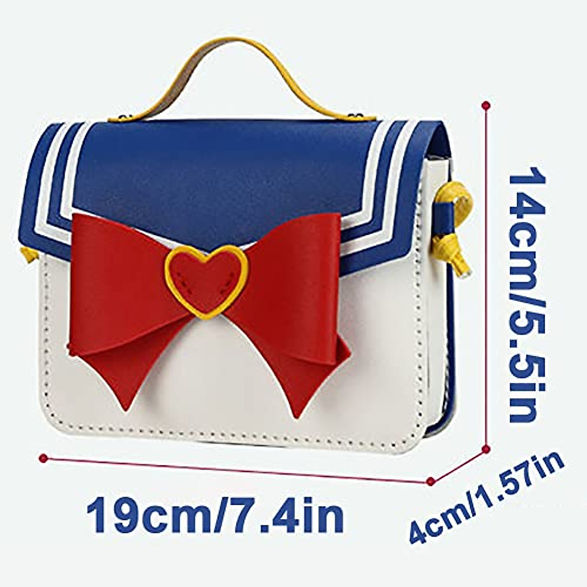 TYOIGU Moon Handbag Moon Crossbody Bag Purse Messenger Backpack Handle Bag for Women