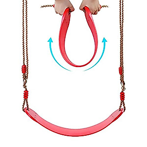 Swing Seats for Kids, Swing, Tree Swing, Swings Seat, 300 Lbs Weight Capacity Swing Board & Rope Outdoor Porch Backyard Playground for Children