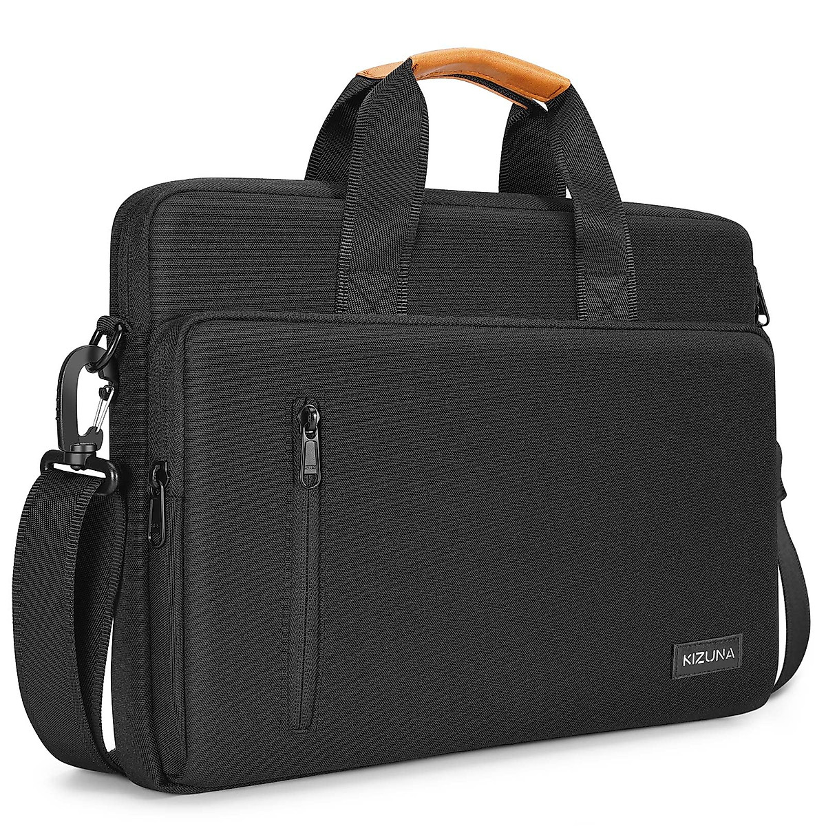KIZUNA Laptop bag Case 12.5 Inch Shoulder briefcase Handbag For MacBook Air 13 M3 M2/MacBook Pro 14 M1 M2 Pro/13.3" Yoga Slim 7i Carbon/14 Lenovo ThinkPad X1 Carbon, Black