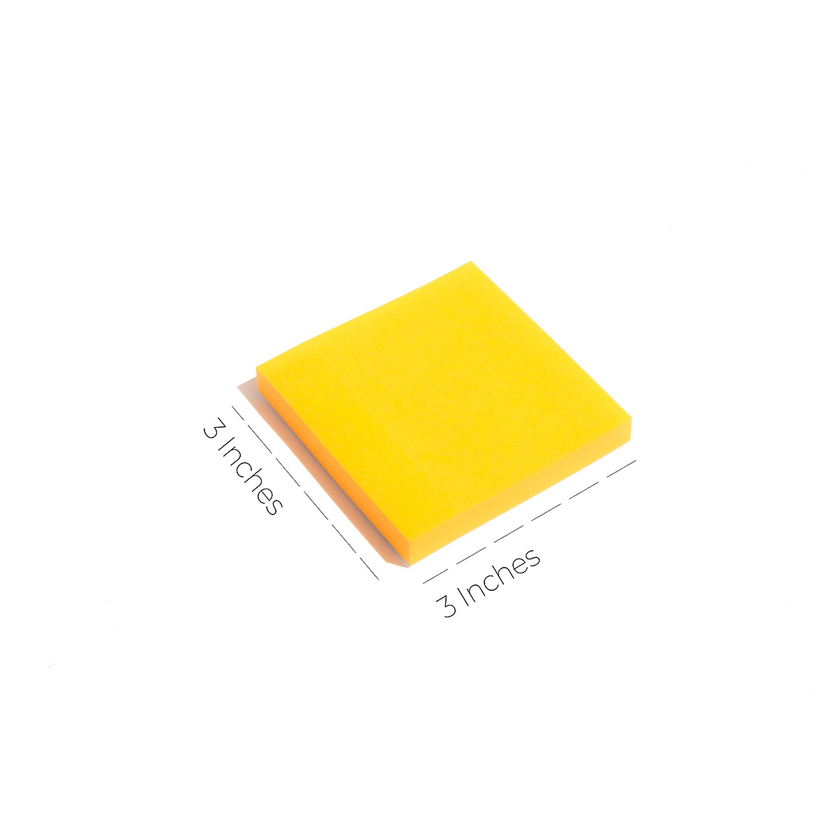 Sticky Notes 3x3 in (12 Pads) Bright Colored Super Self Sticky Pads - 100 Sheets / Pad - Easy to Post for School, Office Supplies, Desk Accessories
