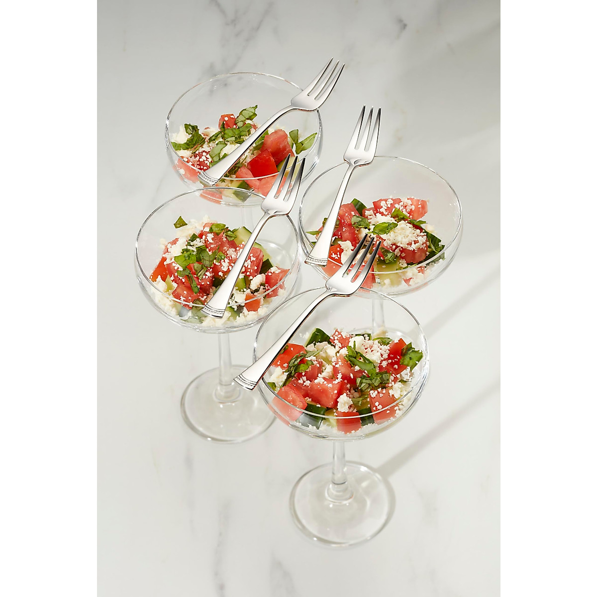 Lenox 896000 Portola Cocktail Forks, Set Of 4