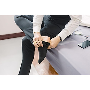 Trail maker 100 Pack Socks for Men Ankle Socks Size 10-13 Black Cotton Socks Bulk Pack for Homeless Men, Donations