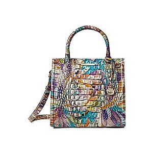 BRAHMIN Melbourne Small Caroline Satchel Flourish One Size