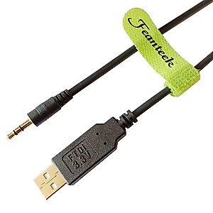 FEANTEEK USB Glucose Meter Cable for Onetouch Glucometer with Ultra2, UltraMini, UltraLink, and Ultra Smart Glucose Meter Cable 1m
