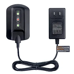 WA3742 Charger Compatible with Worx 20V Lithium Battery WA3520 WA3525 WA3512 WA3512.1 WA3522 WA3544 WA3575 WA3578 Replacement 20V Battery Charger WA3732 WA3875 WA3881