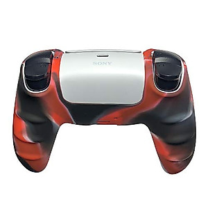 Pink Wave - Silicone Controller Skin Grip Anti-Slip Cover Protector Case - Compatible with PS5 DualSense Controller