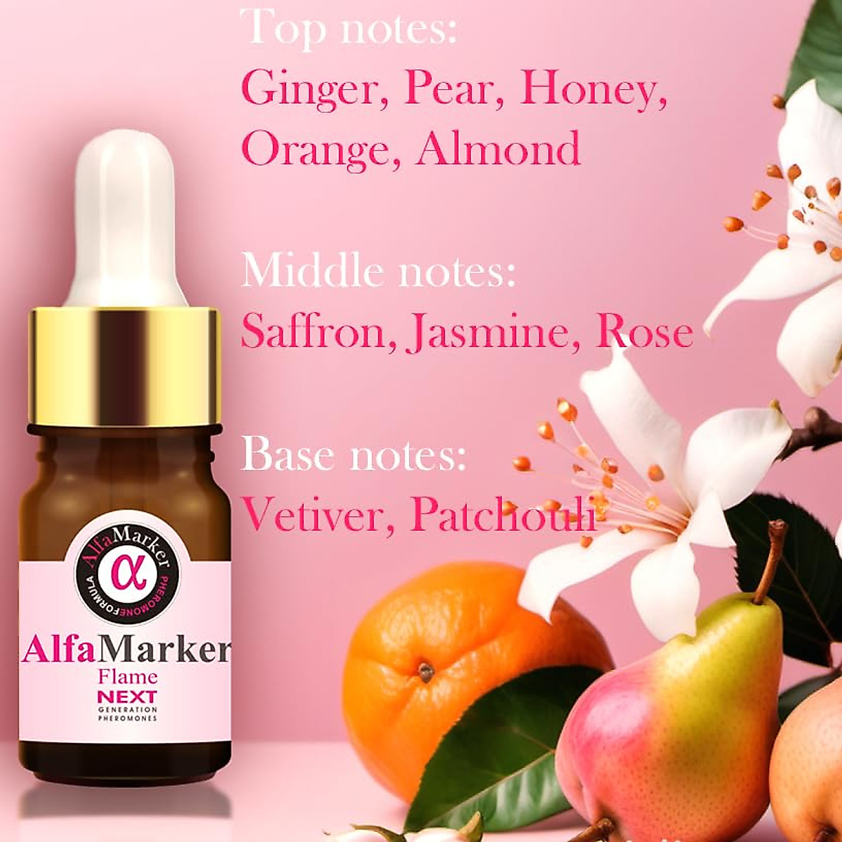 ALFAMARKER Pheromones Perfumes for Women - Long-Lasting Oil Formula - Aroma para Mujeres - Pheromone Perfume Oil for Women - Bottle 5ml with Dropper