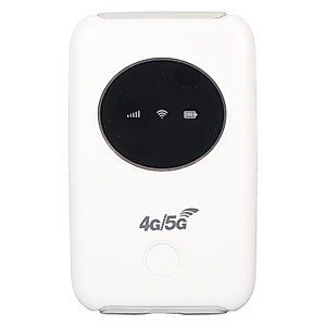 4G LTE USB Modem 300Mbps High Speed Hotspot Device Unlocked 5G SIM Slot Built in 3200MAh Portable Router Mini Mobile Hotspot for Travel
