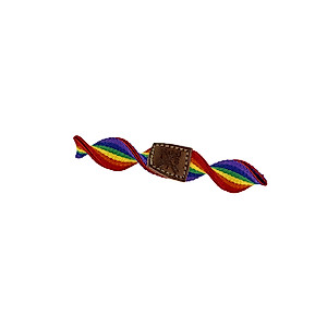 Lesbian Bracelets - Rainbow Bracelets And Keyring With Bright Colours Ideal For Couples - Lgbtq Accessories In Stretch Fabric - Lgbt Jewelry For Women And Men