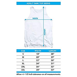 Zeta Phi Beta Sorority Official One Color Logo Unisex Adult Tank Top, Athletic Heather, Medium