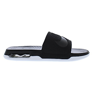 Nike Air Max Cirro Just Do It Athletic Sandal Solarsoft Slide (BLACK SILVER WHITE, us_footwear_size_system, adult, men, numeric, medium, numeric_11)