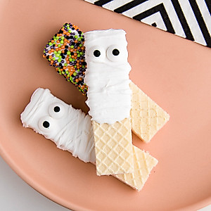 Sweets Indeed Candy Eyeballs, Edible Eyes, Halloween Sprinkles, Perfect for Cake Decorations, Baking, Ice Cream, Cookies, Cupcake Topper (0.88 ounce)